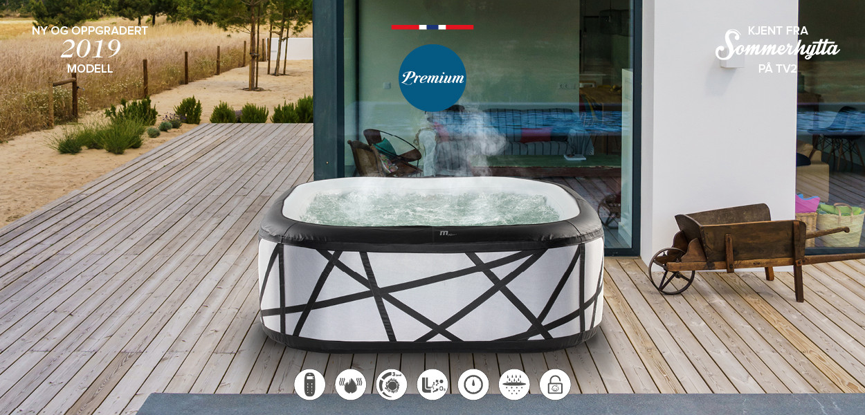 Design boblebad - Kvadratiske Soho | Mspa.no